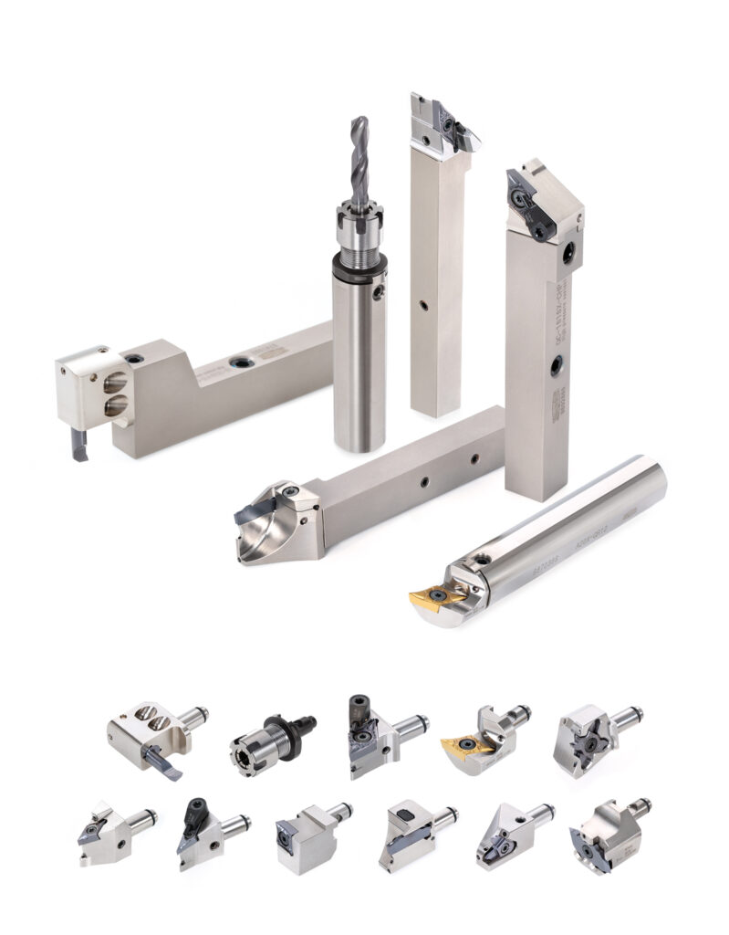 Added drill and small-diameter internal turning quick-change heads to ...