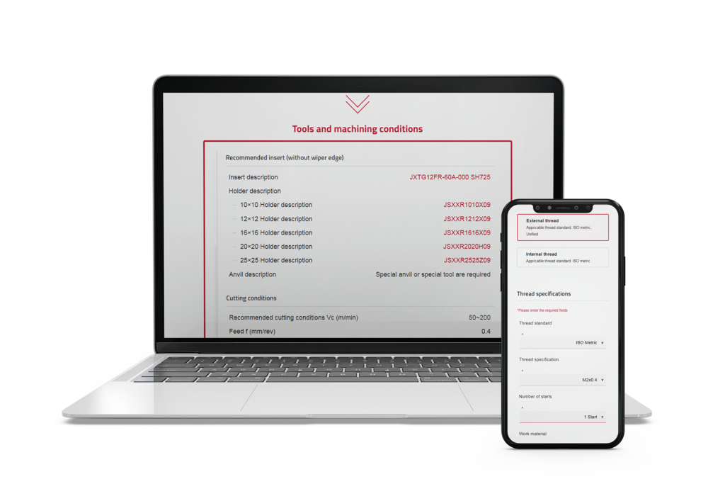 Optimize Your Thread Machining with Tungaloy´s Selector - Tungaloy ...