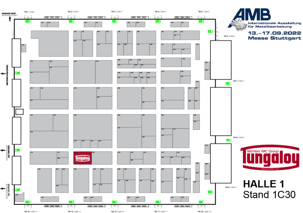 Messe: AMB 2022 - Tungaloy-NTK Germany GmbH