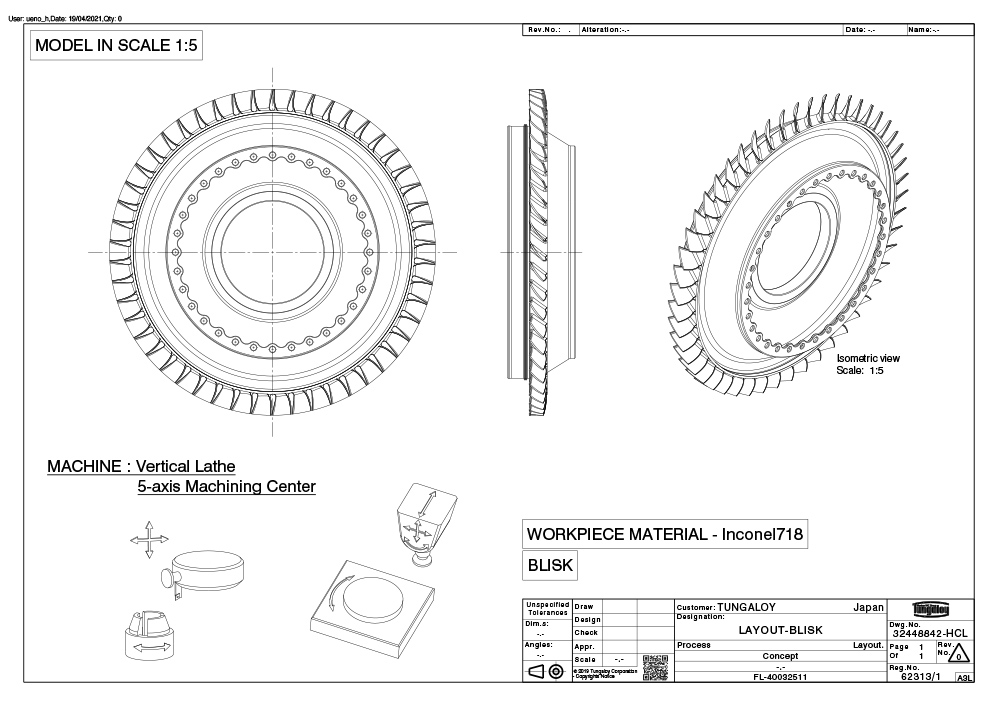 Aerospace - Blisk - Industries - Tungaloy Corporation