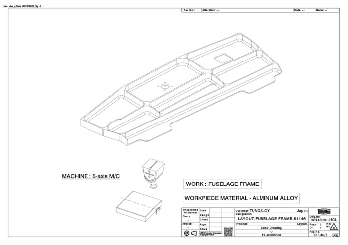 Aerospace – Fuselage Frame - Industries - Tungaloy Corporation